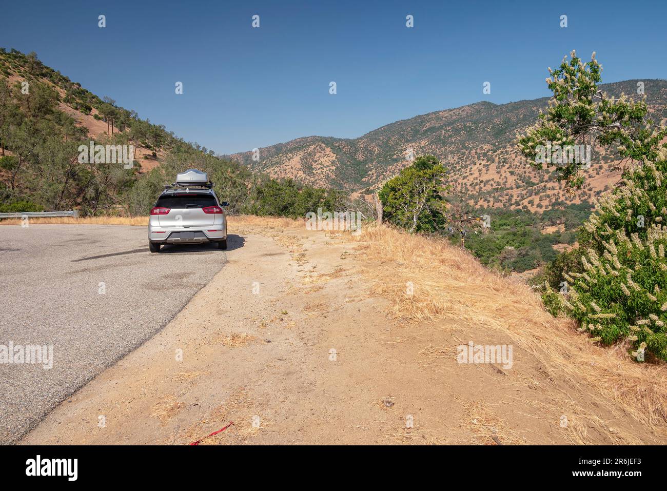 Sequoia valley Canyon river overflow and landscape California Stock ...