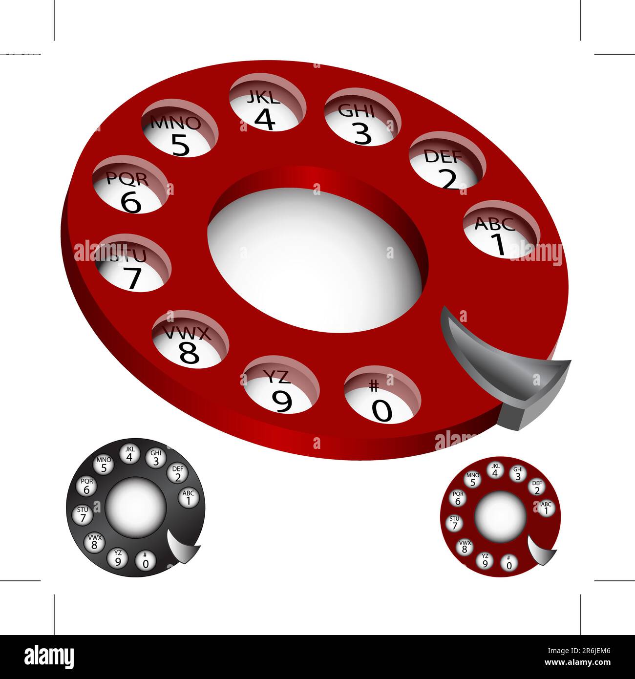 Dial plate Stock Vector Images - Alamy