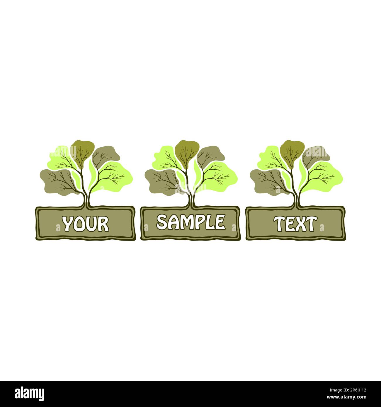 background with a tree Stock Vector Image & Art - Alamy