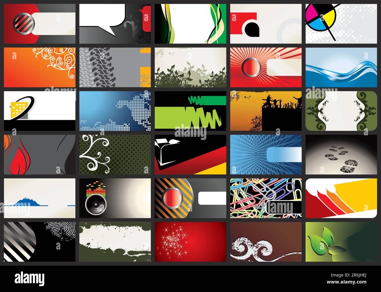 business card templates - vector illustration Stock Vector Image & Art ...