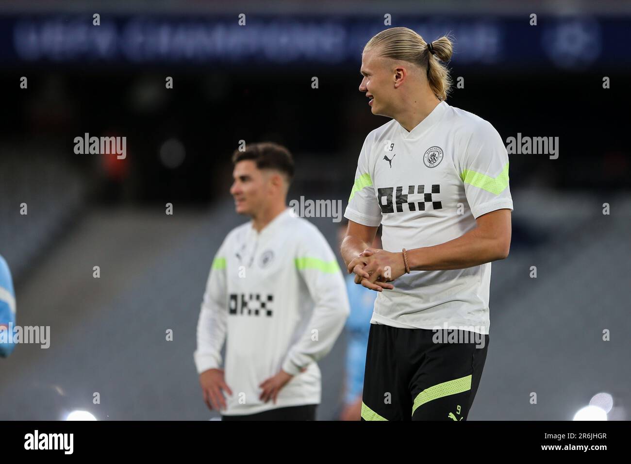 Haland, City player Stock Photo - Alamy