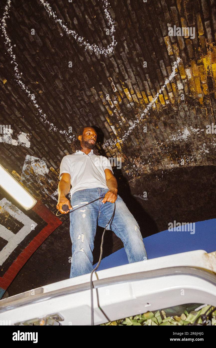 London, UK, Shoreditch, 9th May 2023, Save Our Scene Hosts a Secret ...