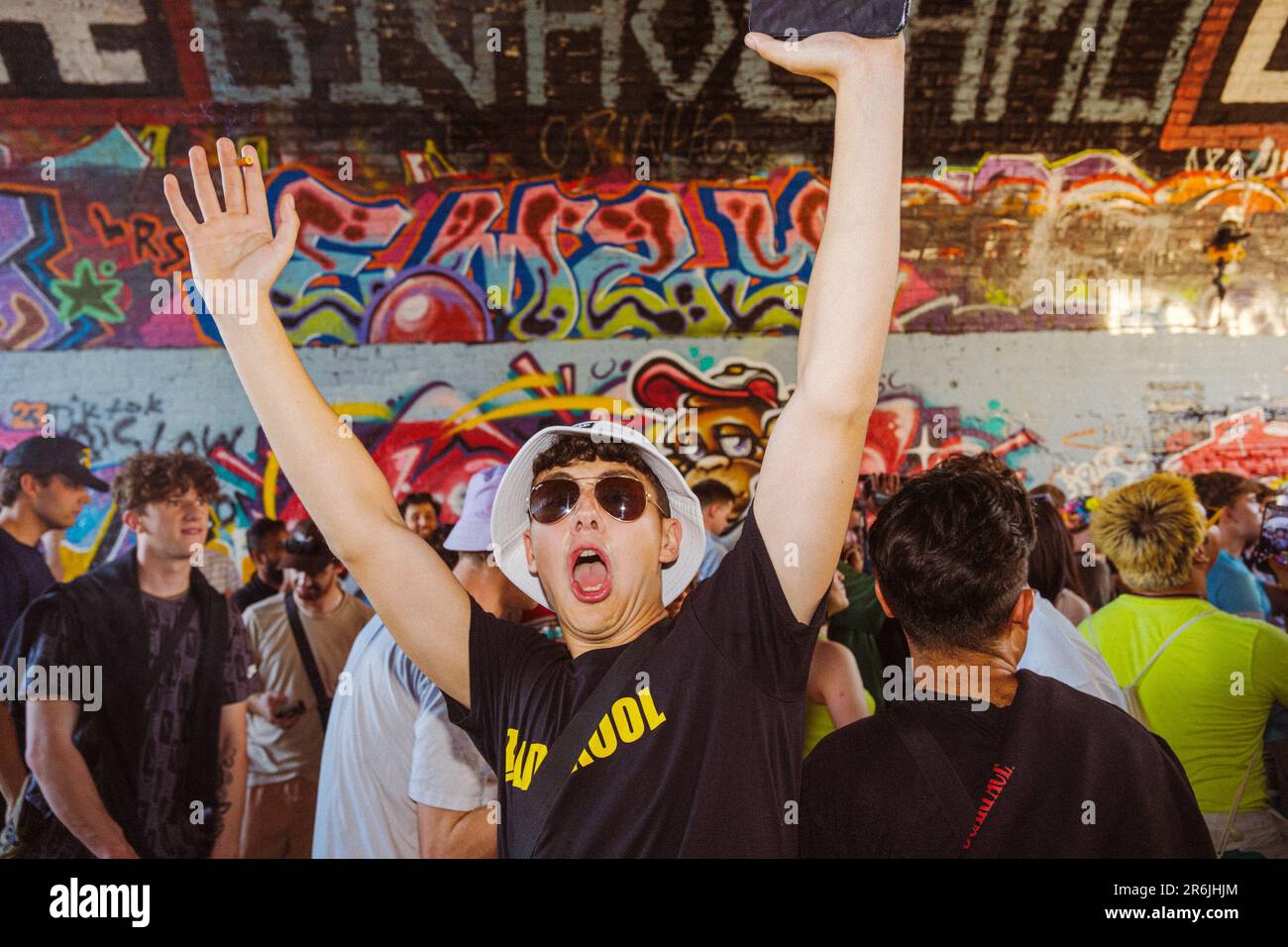 London, UK, Shoreditch, 9th May 2023, Save Our Scene Hosts a Secret ...