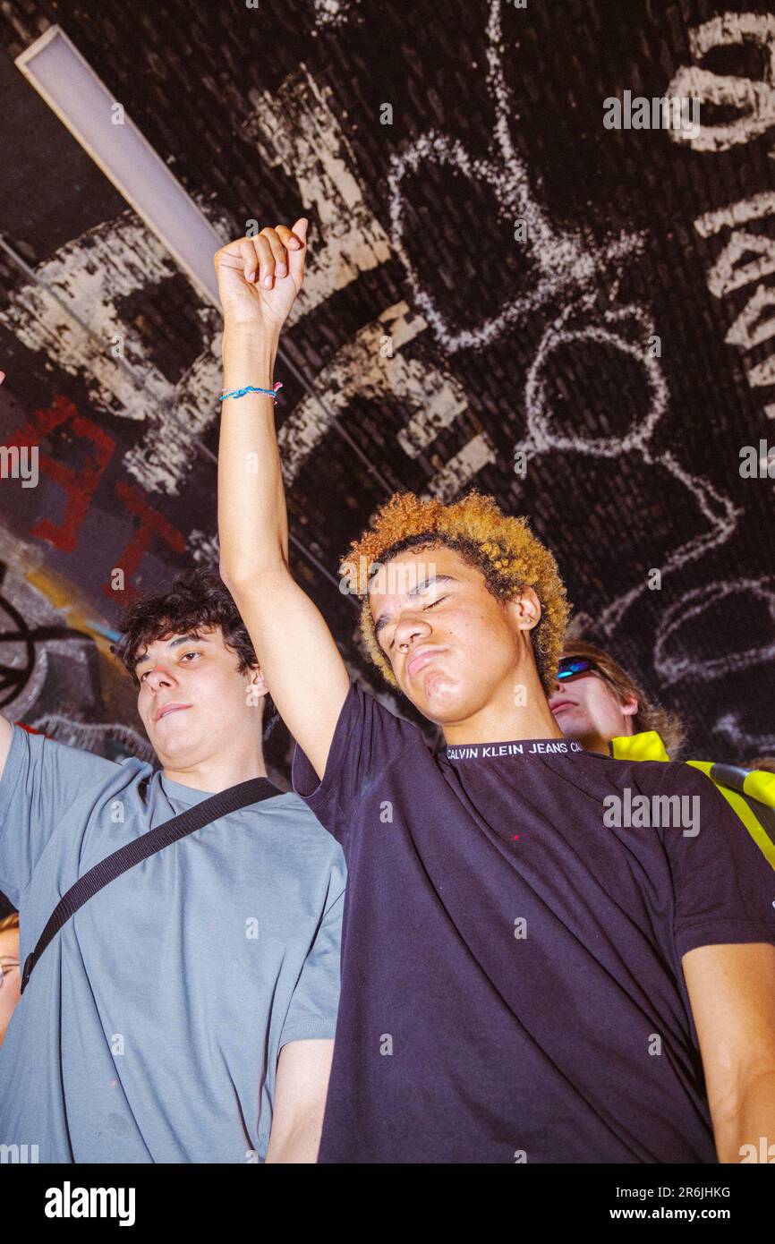 London, UK, Shoreditch, 9th May 2023, Save Our Scene Hosts a Secret ...