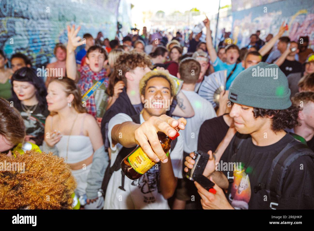 London, UK, Shoreditch, 9th May 2023, Save Our Scene Hosts a Secret ...