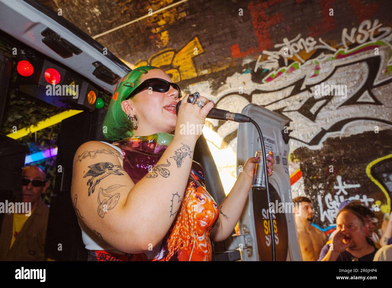 London, UK, Shoreditch, 9th May 2023, Save Our Scene Hosts a Secret ...