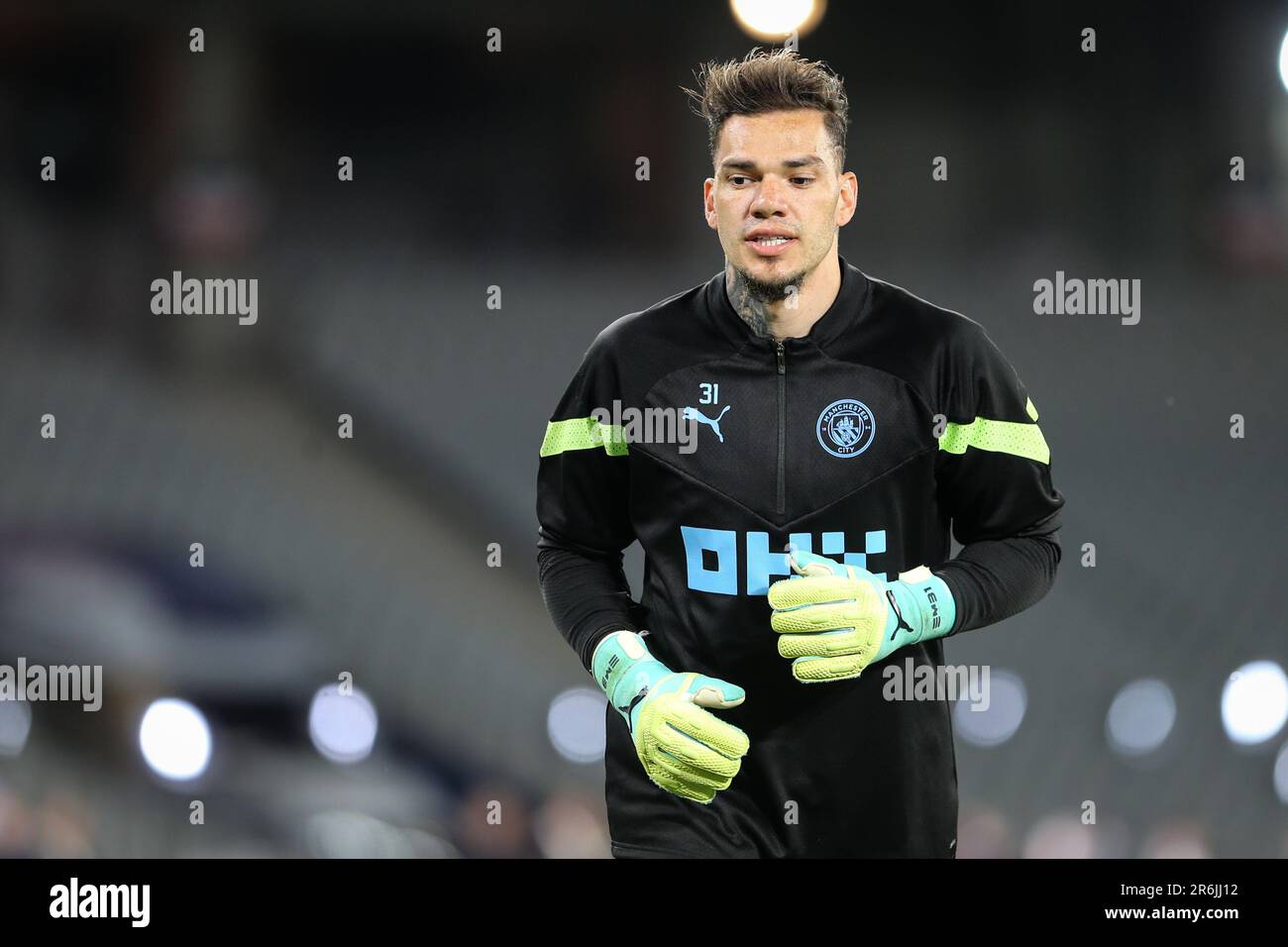 Ederson, City goalkeeper Stock Photo - Alamy