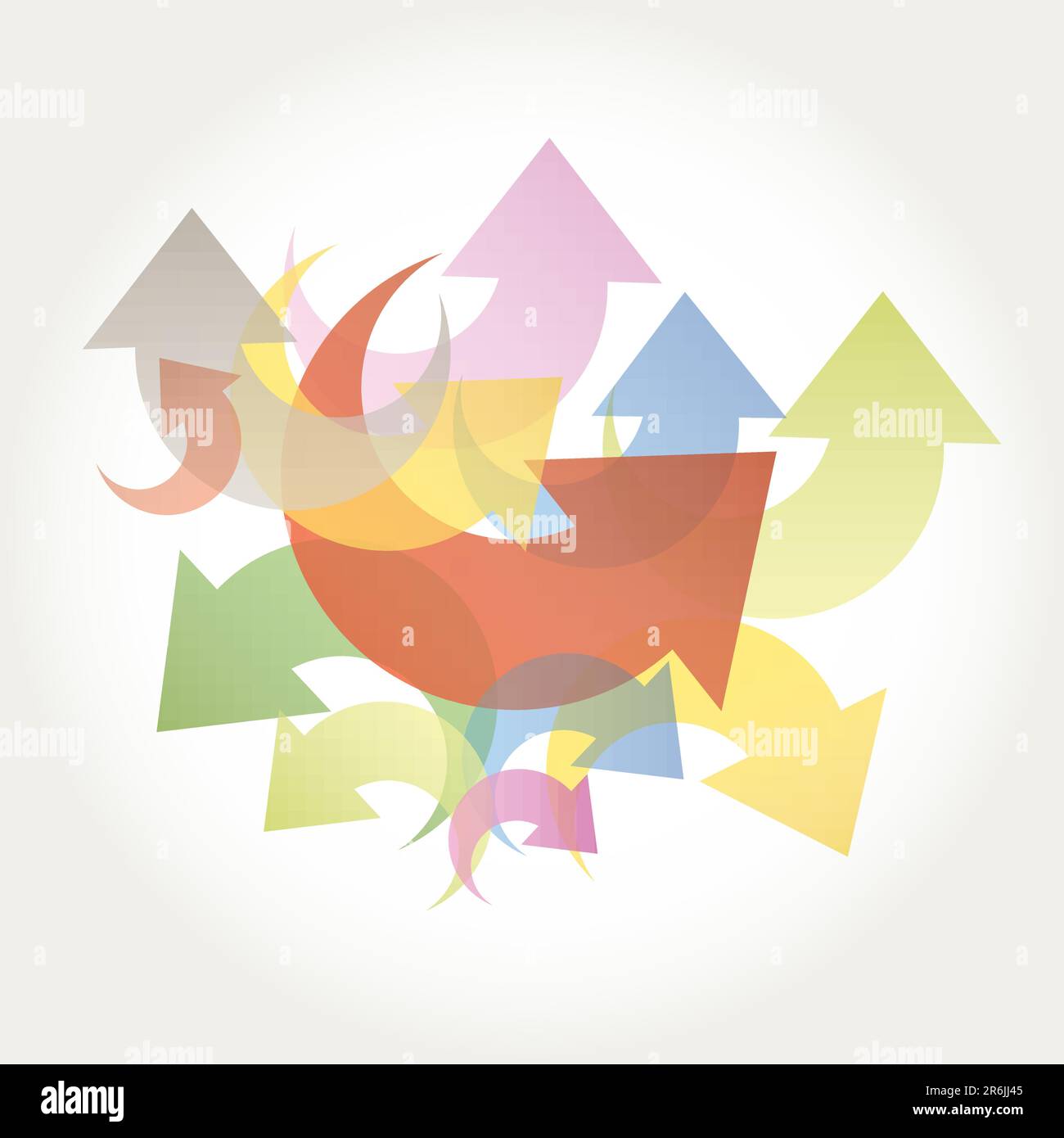vector illustration of abstract futuristic background arrows Stock ...