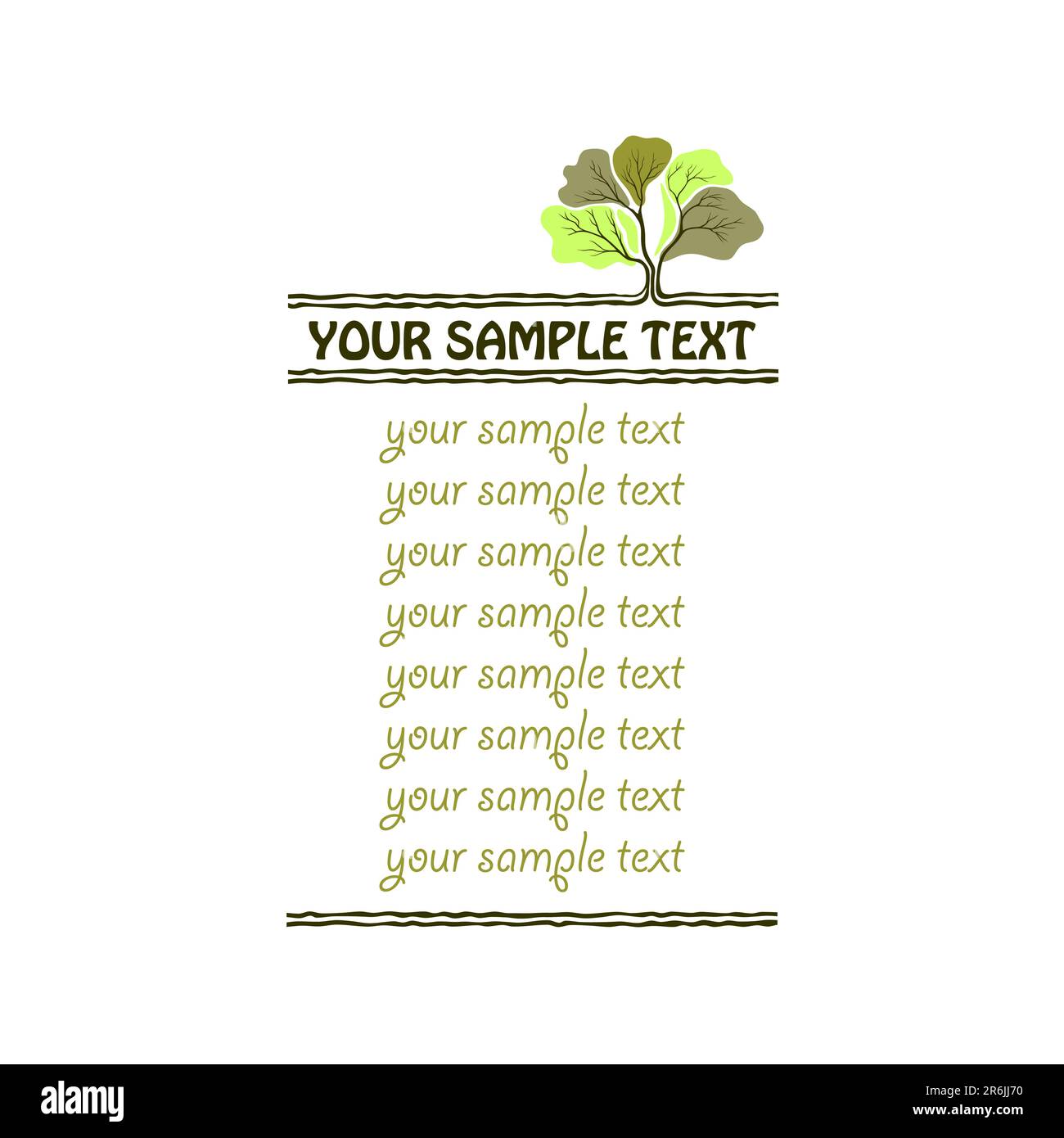 background with a tree Stock Vector Image & Art - Alamy