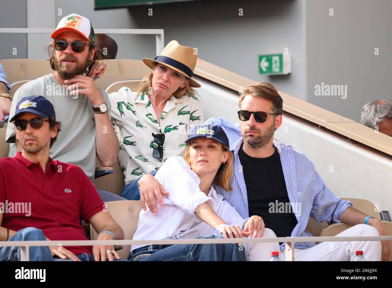 Paris, France. 09th June, 2023. Joachim Roncin and Anne Marivin, Ana ...