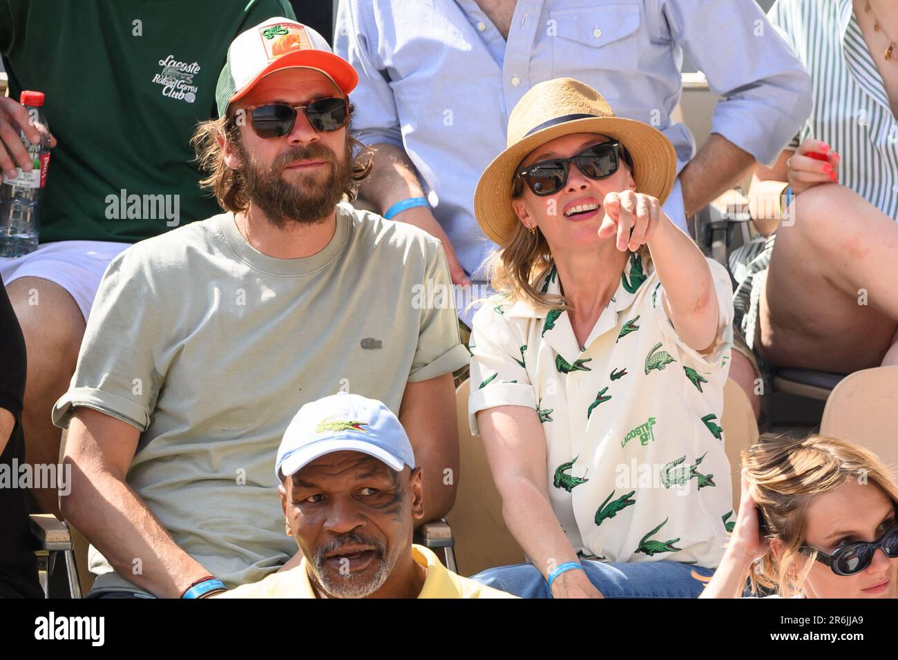 Paris, France. 09th June, 2023. Joachim Roncin and Anne Marivin attend ...