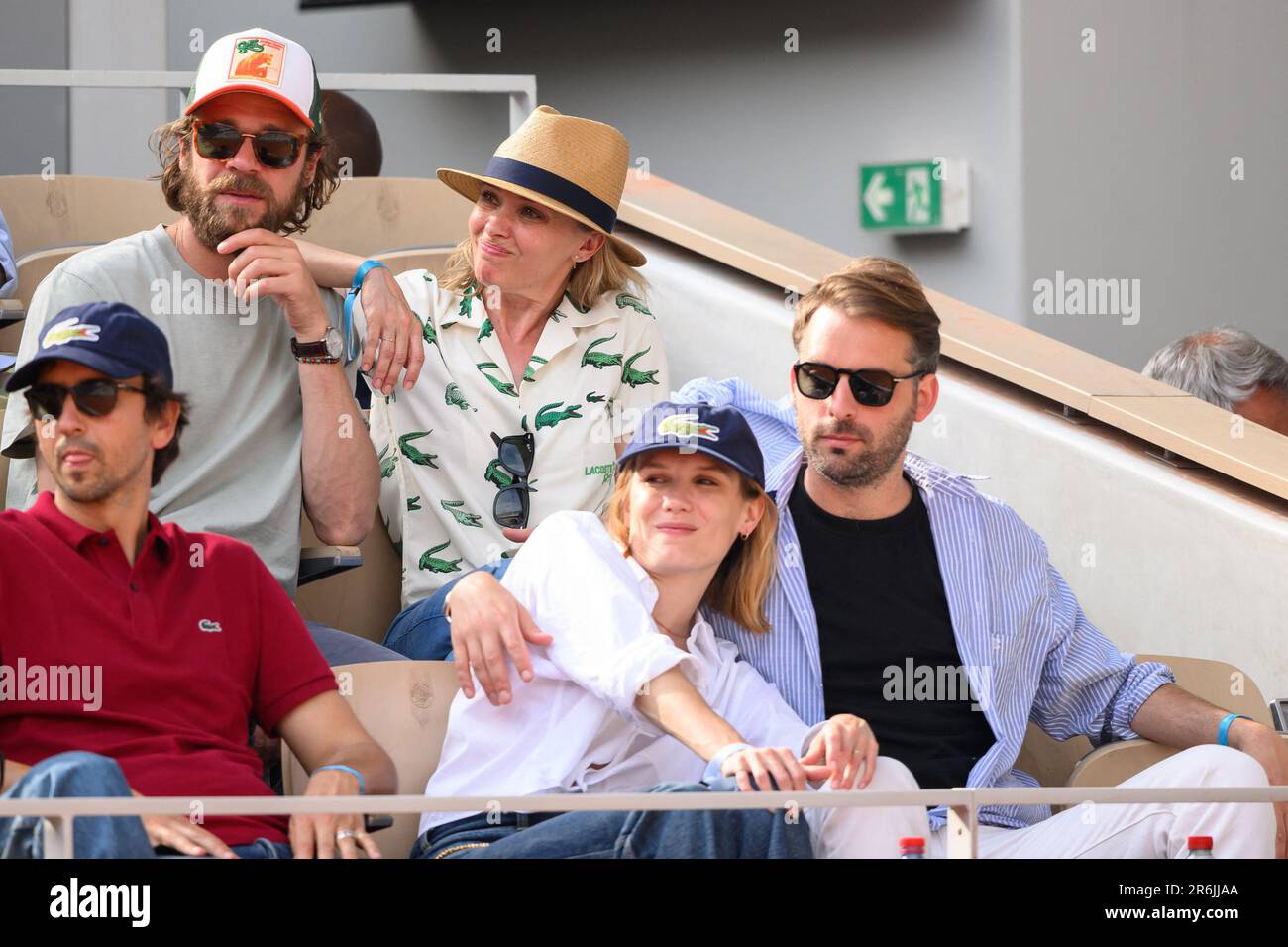 Paris, France. 09th June, 2023. Joachim Roncin and Anne Marivin, Ana ...