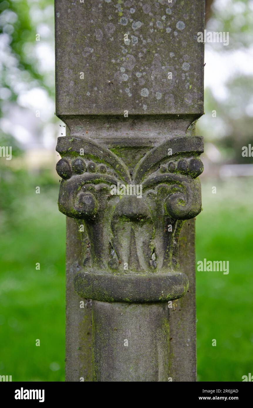 Close up historic headstone hi-res stock photography and images - Alamy