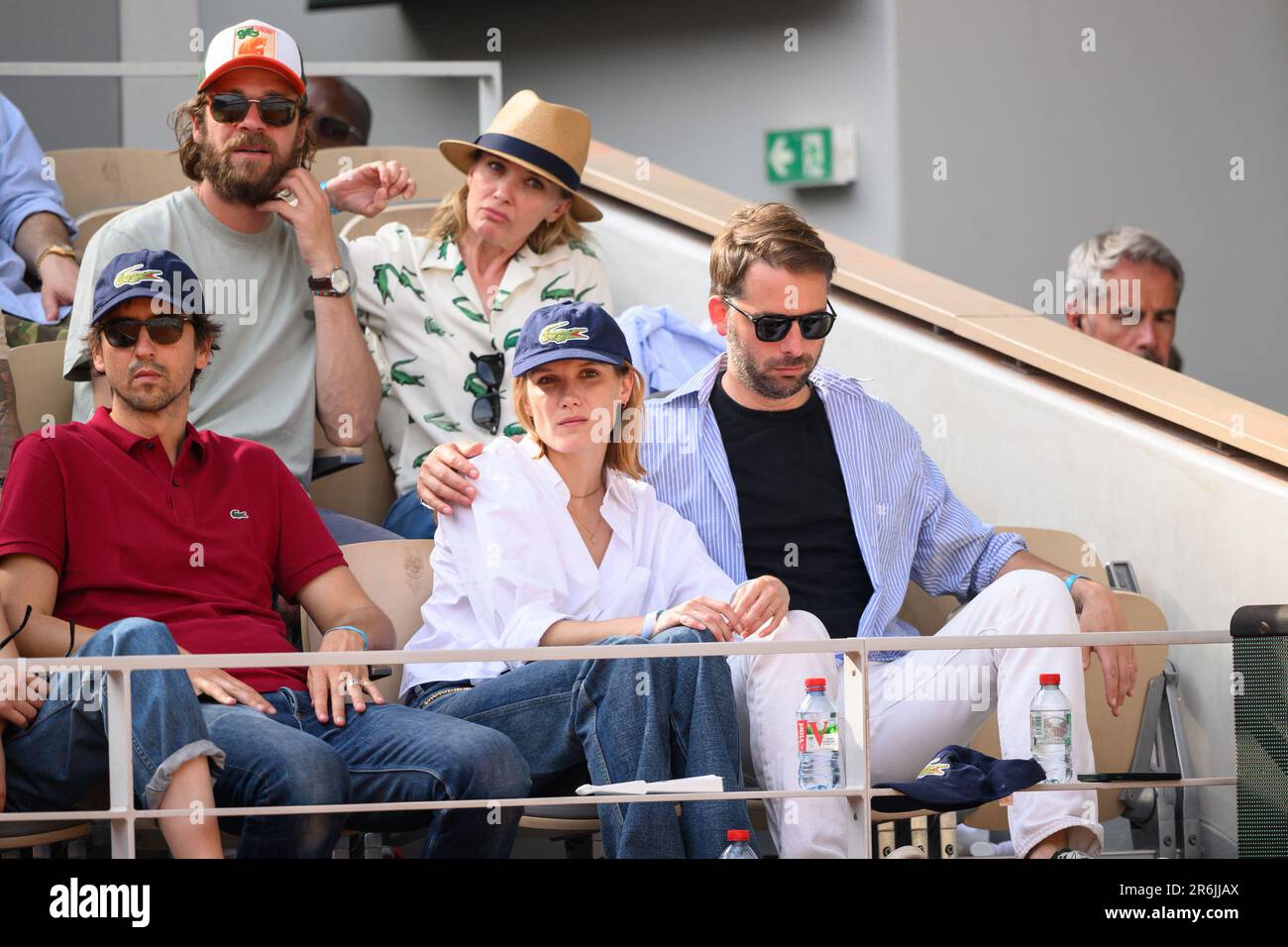 Paris, France. 09th June, 2023. Joachim Roncin and Anne Marivin, Ana ...