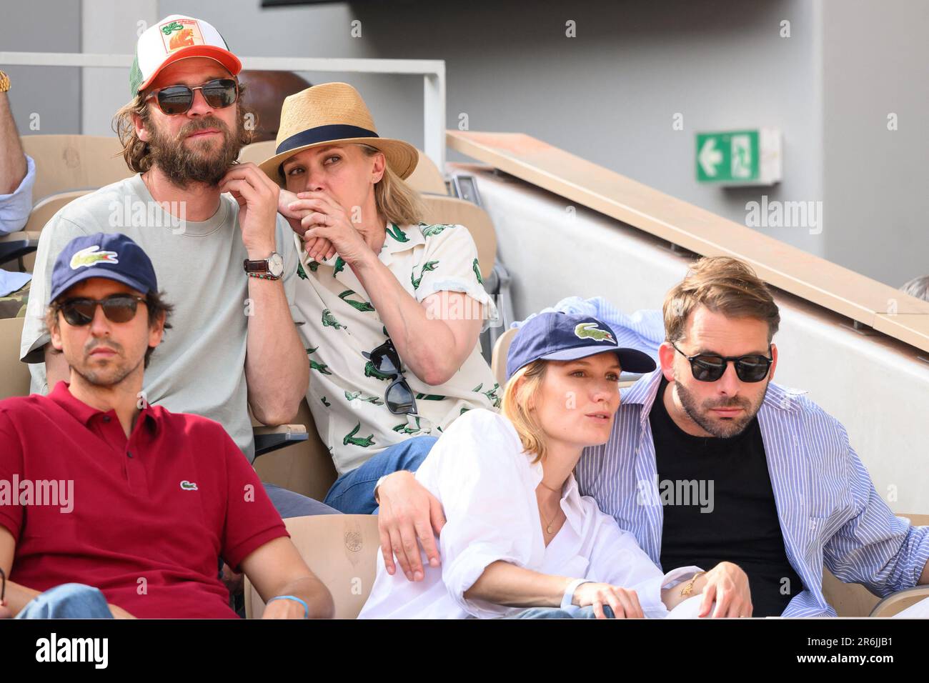 Paris, France. 09th June, 2023. Joachim Roncin and Anne Marivin, Ana ...