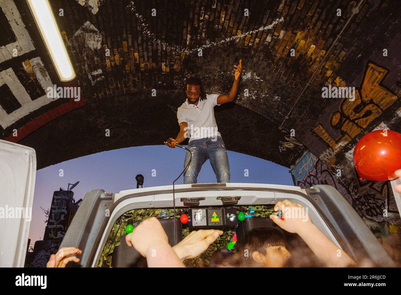 London, UK, Shoreditch, 9th May 2023, Save Our Scene Hosts a Secret ...