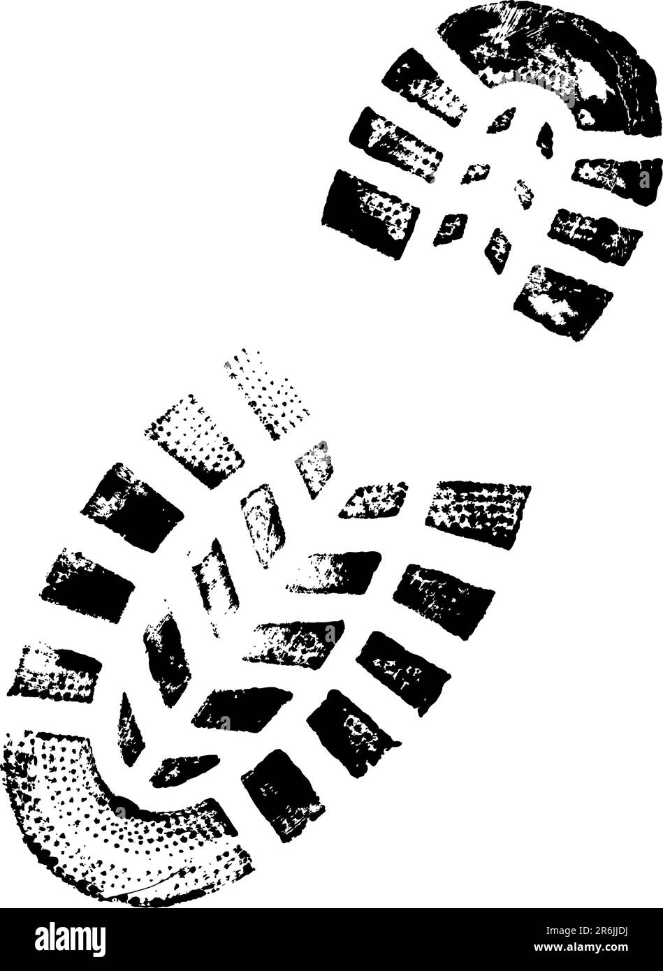 Detailed footprint Stock Vector Images - Alamy