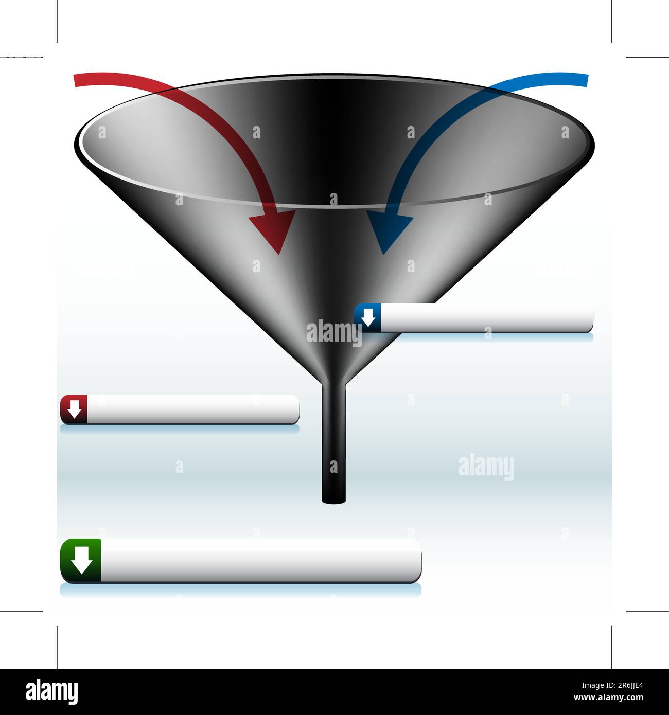 Funnel diagram hi-res stock photography and images - Alamy