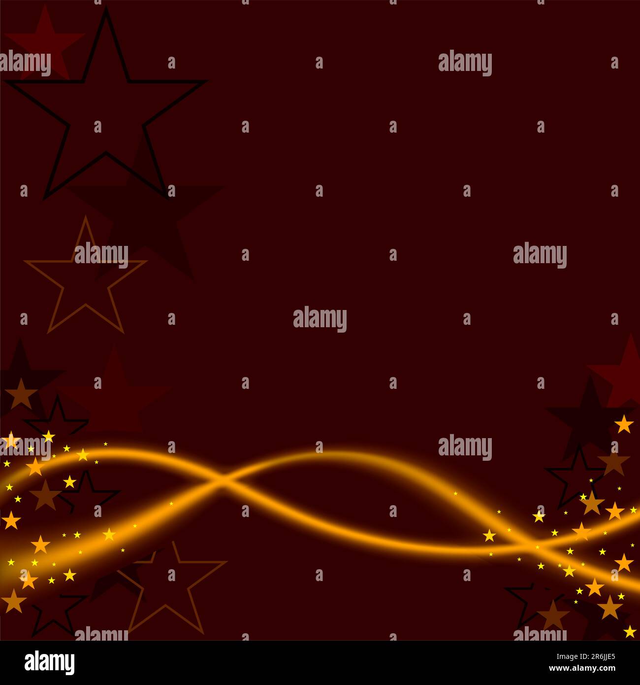 Abstract background 01 - Flame effects and stars background as ...