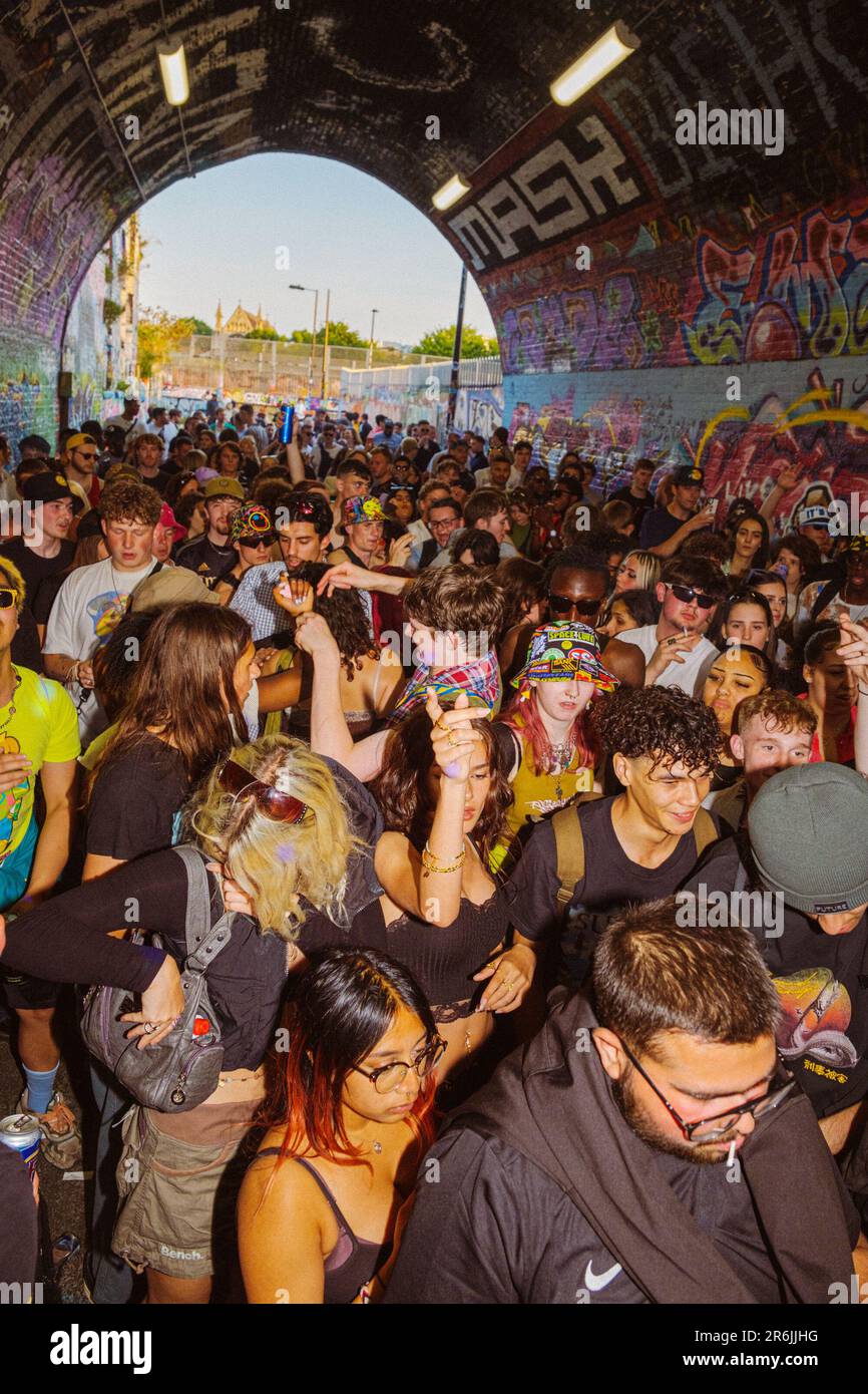 London, UK, Shoreditch, 9th May 2023, Save Our Scene Hosts a Secret ...