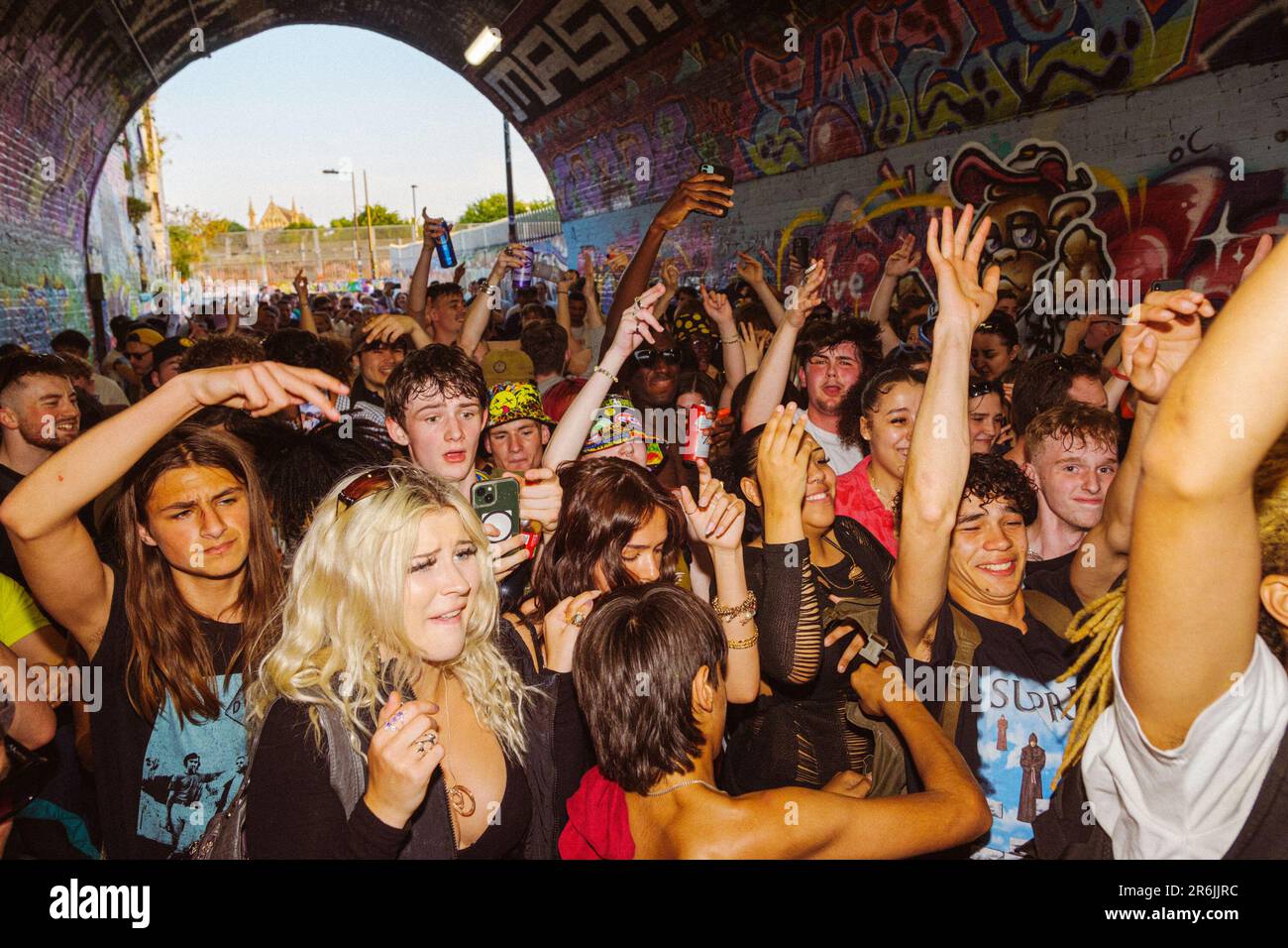 London, UK, Shoreditch, 9th May 2023, Save Our Scene Hosts a Secret ...