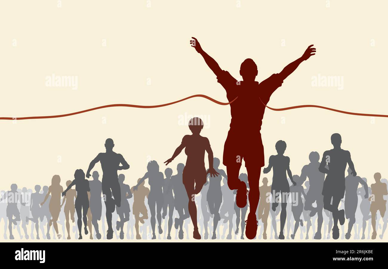 Group winning Stock Vector Images - Alamy