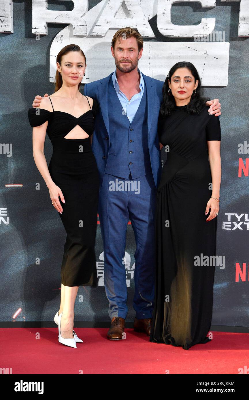 Olga Kurylenko, Chris Hemsworth und Golshifteh Farahani beim Special ...