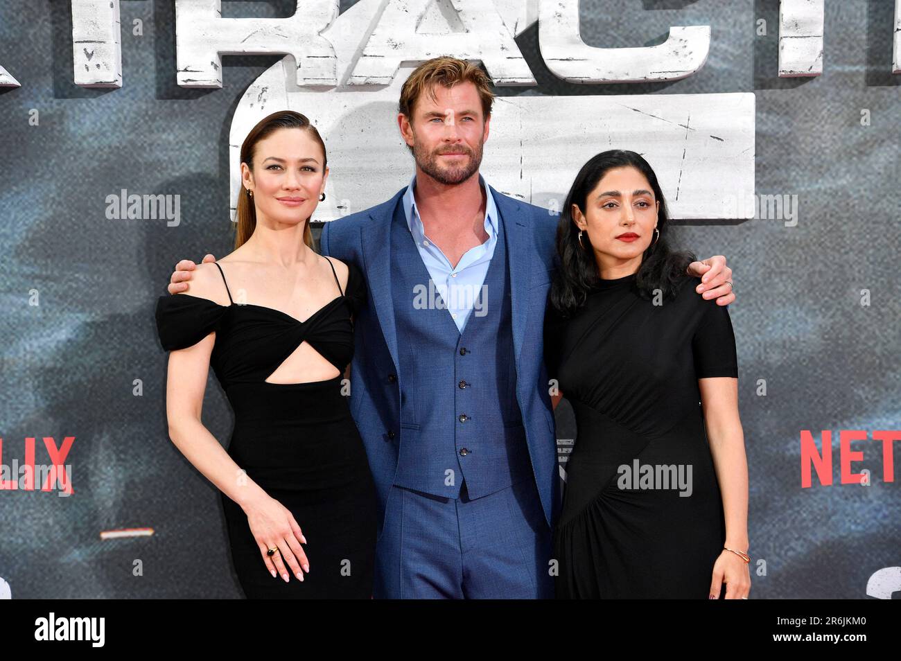 Olga Kurylenko, Chris Hemsworth und Golshifteh Farahani beim Special Screening des Kinofilms ...