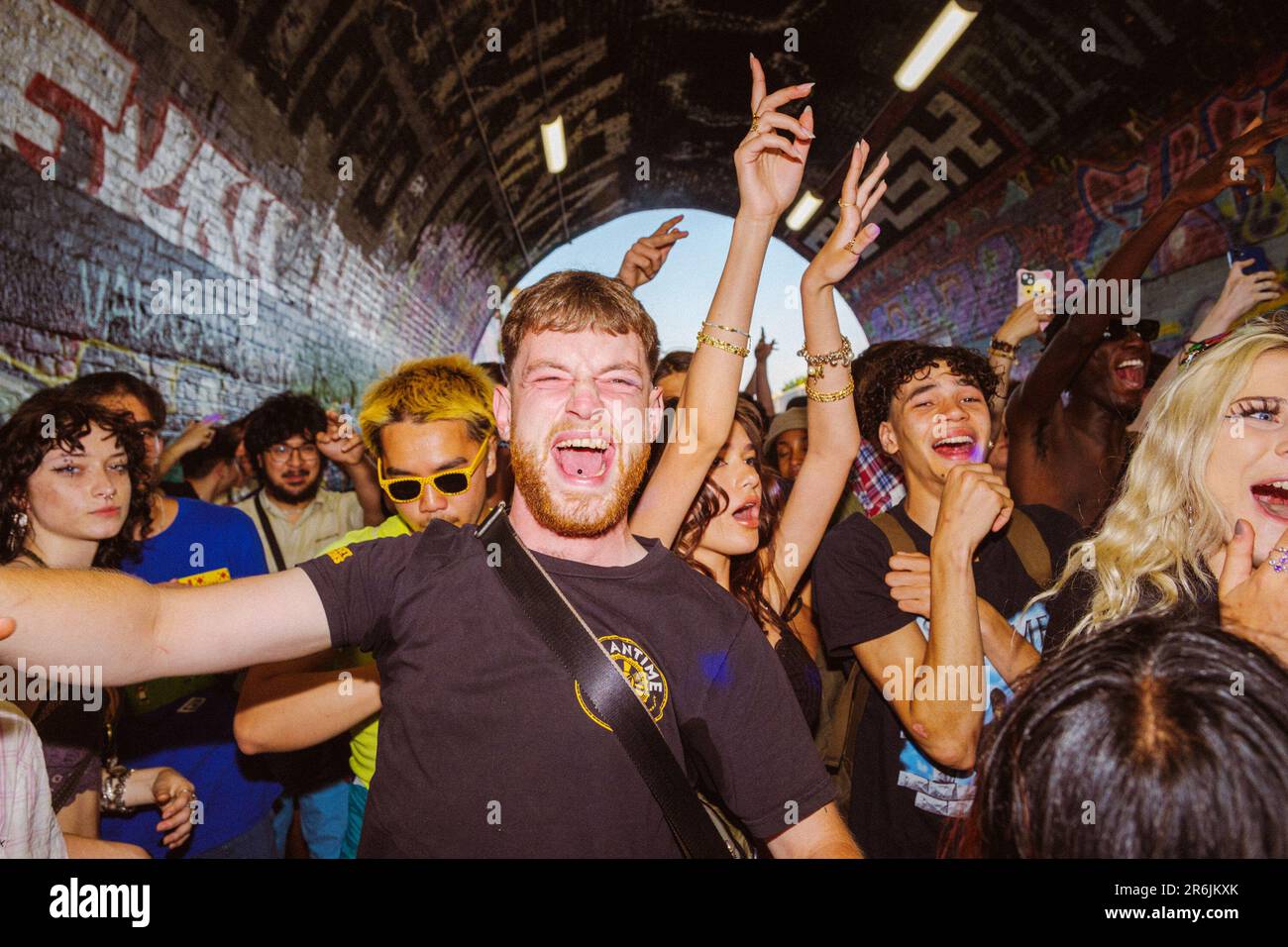 London, UK, Shoreditch, 9th May 2023, Save Our Scene Hosts a Secret ...