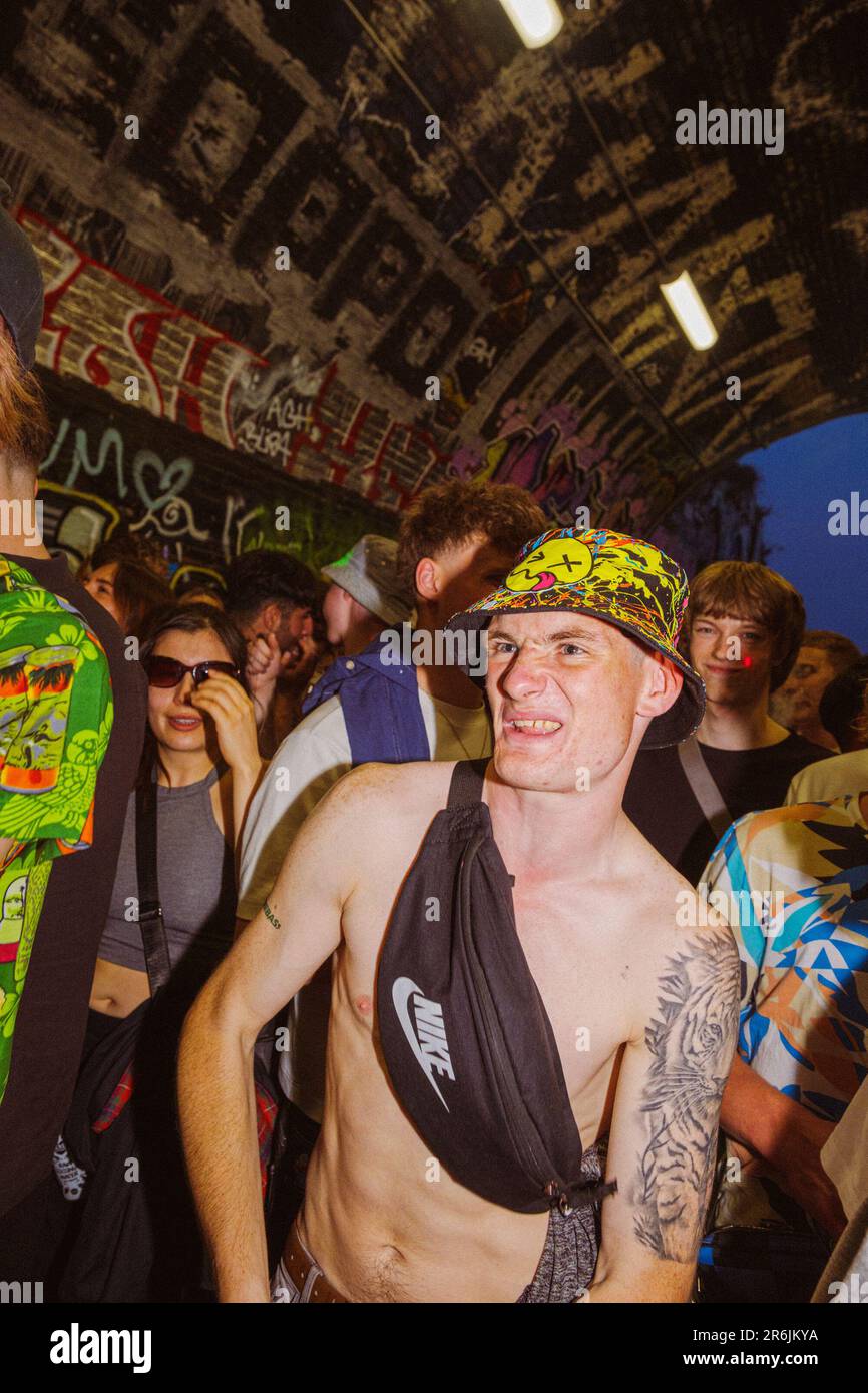 London, UK, Shoreditch, 9th May 2023, Save Our Scene Hosts a Secret ...