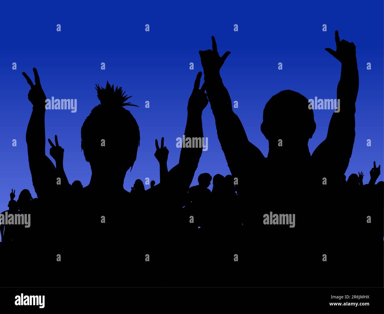 Adult music concert Stock Vector Images - Alamy