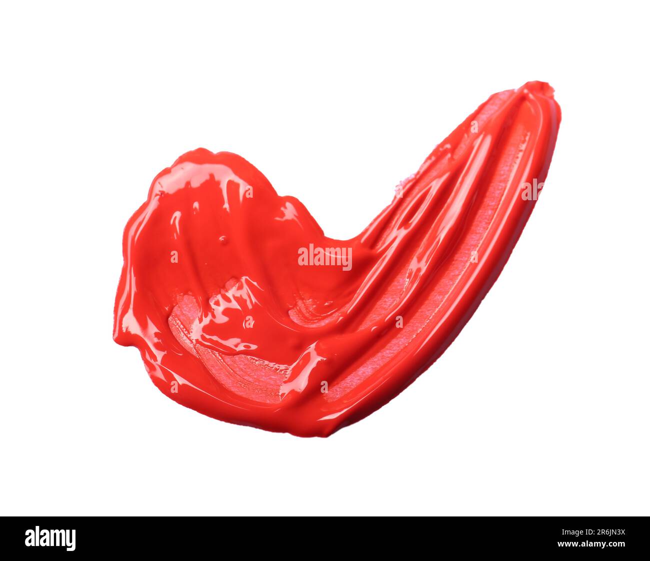 Beautiful red paint smear hi-res stock photography and images - Alamy
