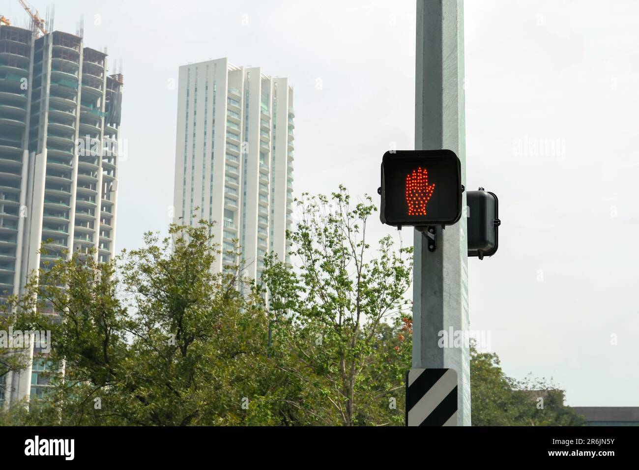Traffic lights on city street. Road rules Stock Photo - Alamy