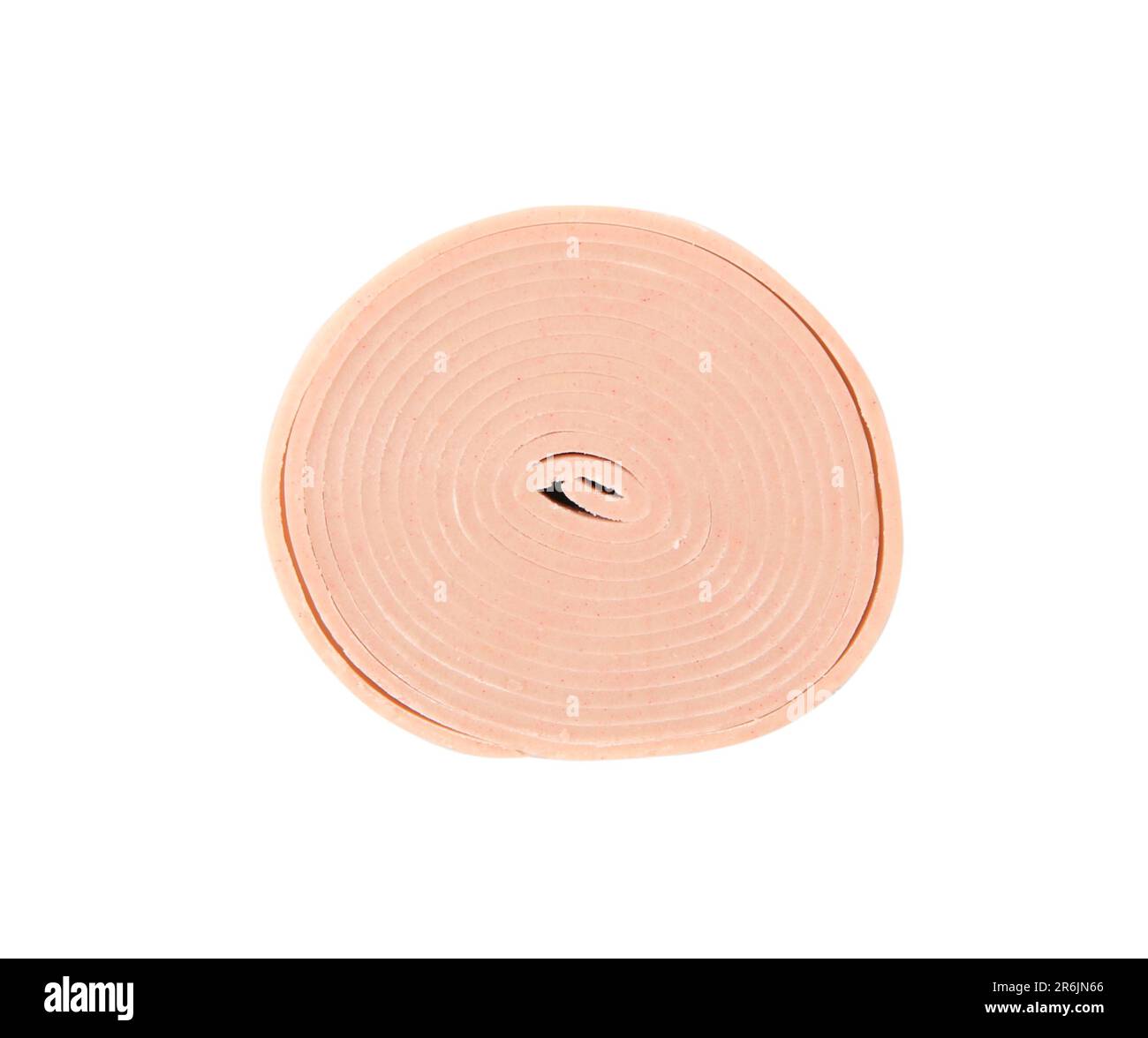 Roll of chewing gum isolated on white, top view Stock Photo - Alamy