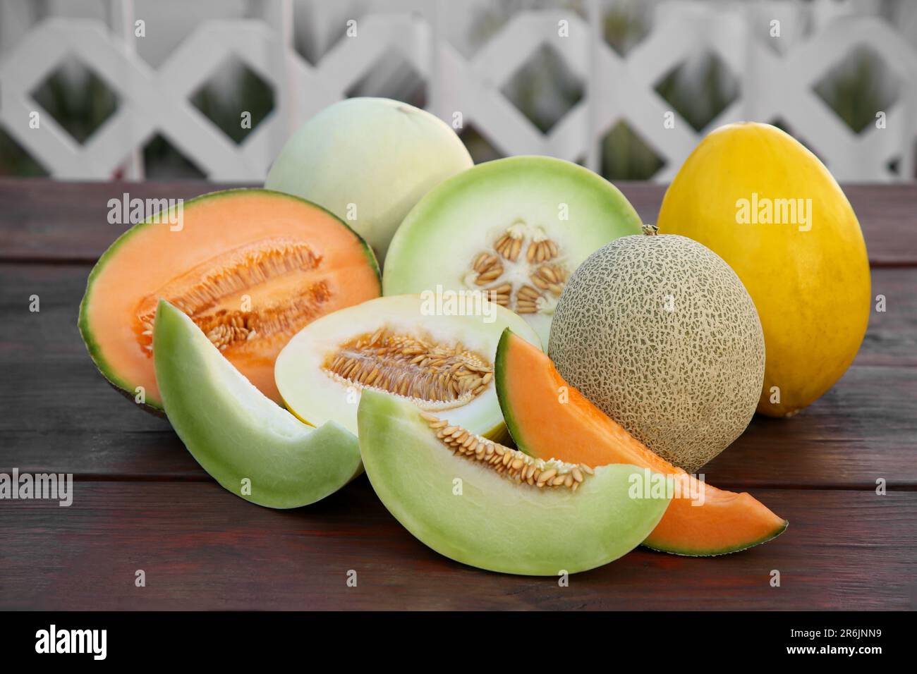 Melon types hi-res stock photography and images - Alamy