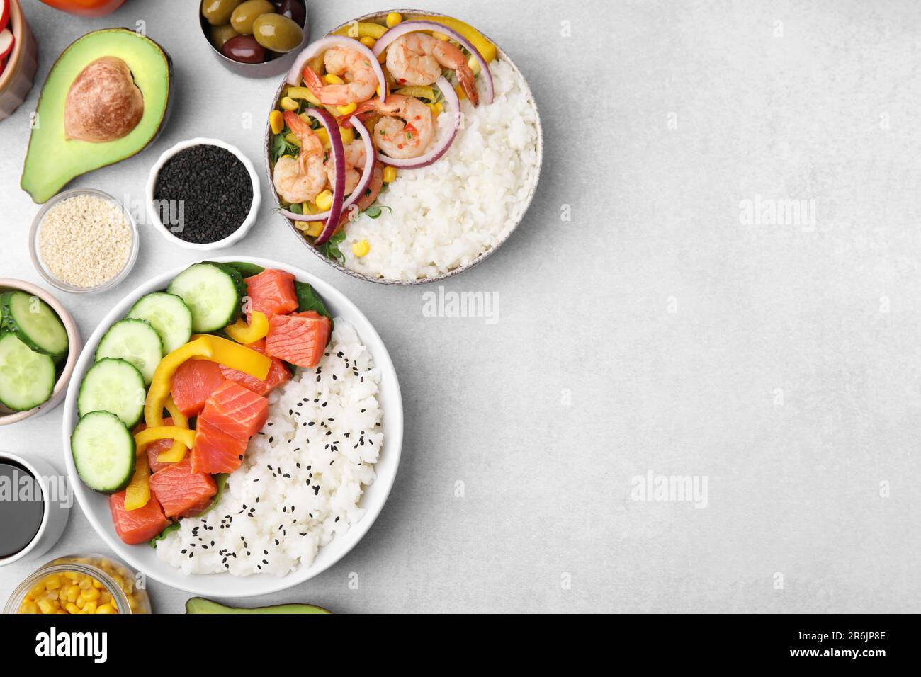 Bowls culinary ingredients soy hi-res stock photography and images - Alamy