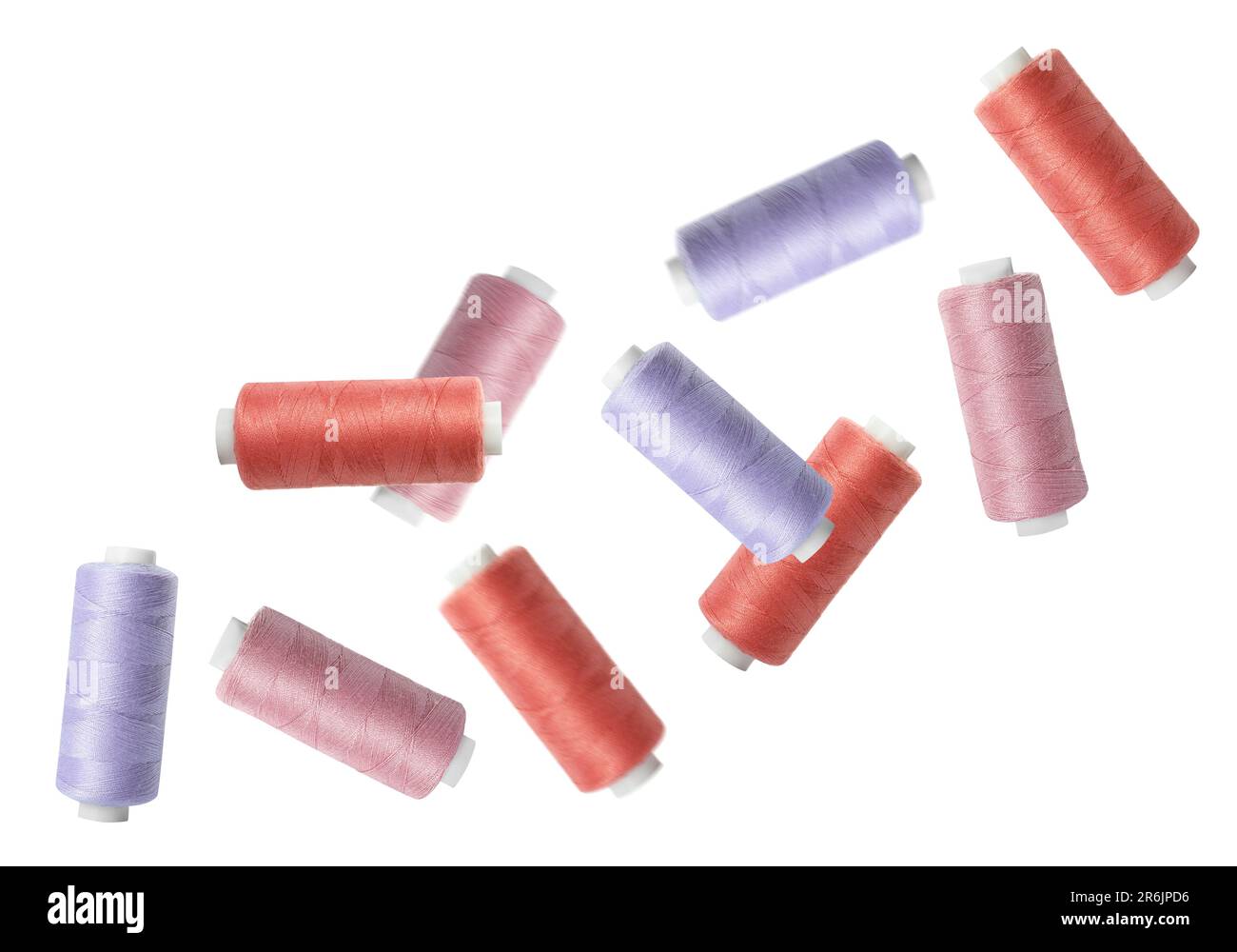 Various reel threads sewing Cut Out Stock Images & Pictures - Alamy