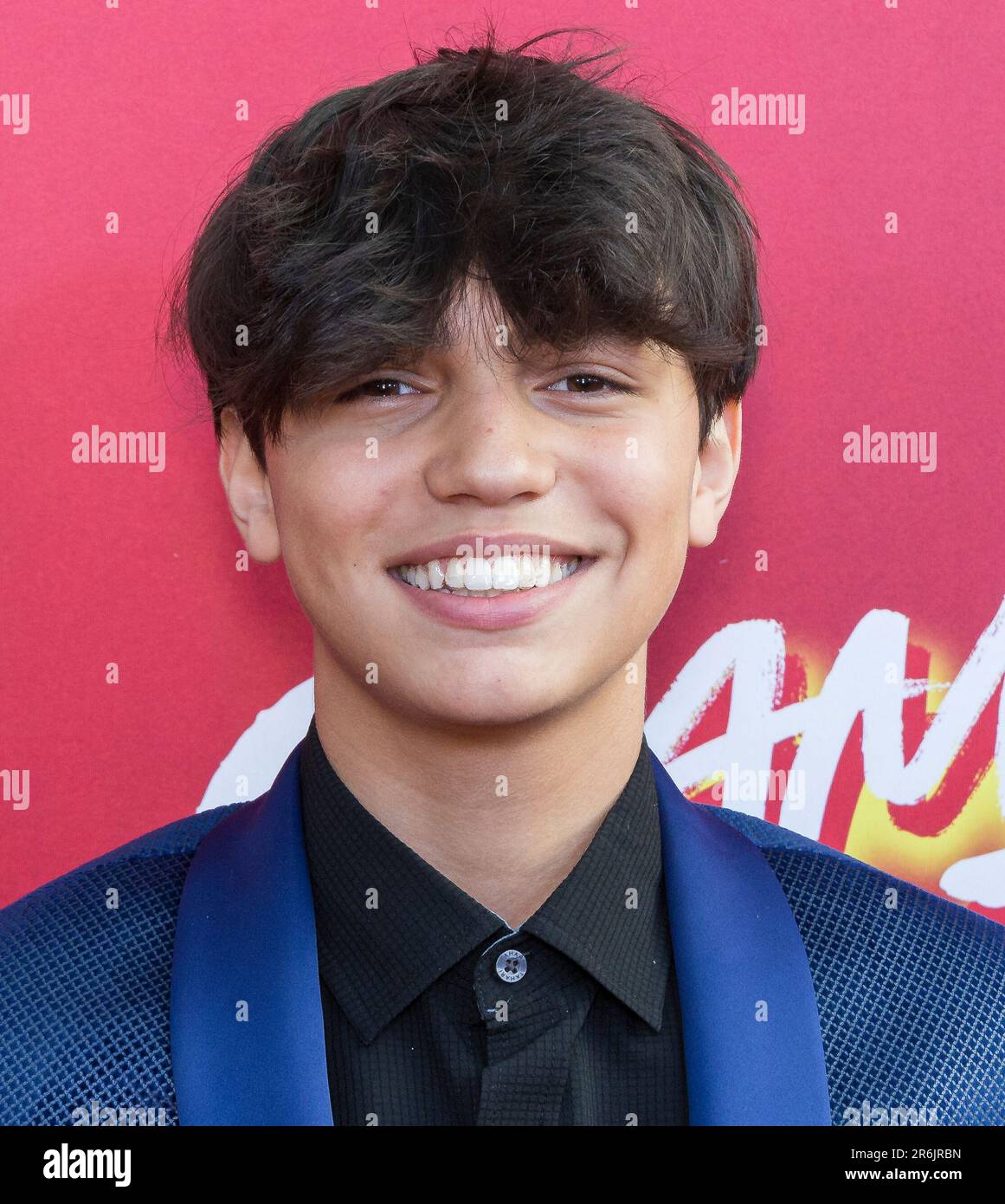 Hunter Jones arrives at the LA Special Screening of "Flamin' Hot"on ...