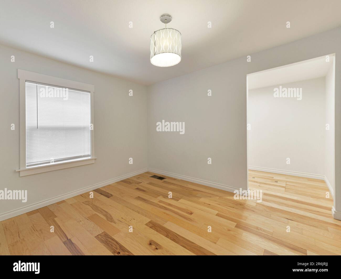 Modern residential empty bedroom interior Stock Photo - Alamy
