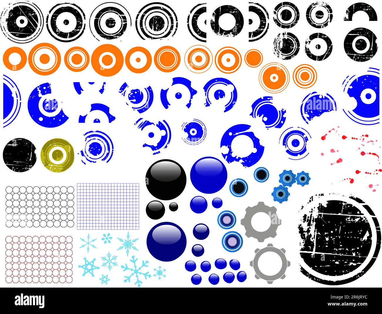 Spiral paths Stock Vector Images - Alamy