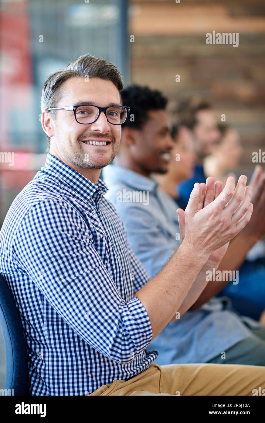 Audience portrait hi-res stock photography and images - Alamy