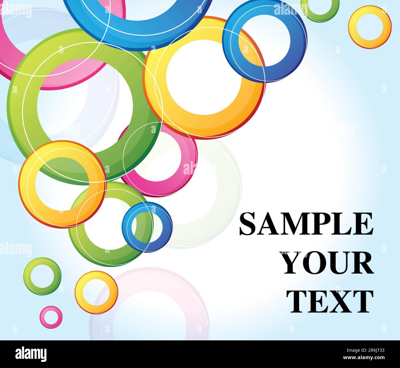 Abstract, multicolor, Circle, in Blue, Background, background ...