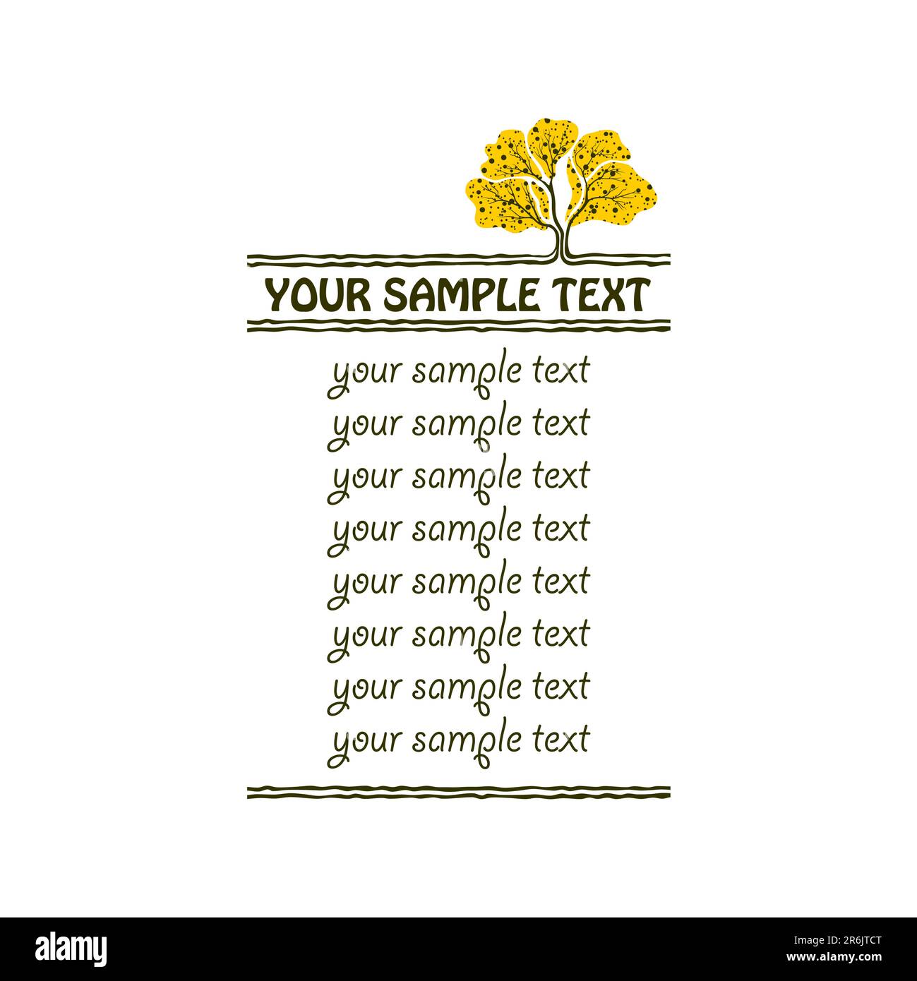 background with a tree Stock Vector Image & Art - Alamy