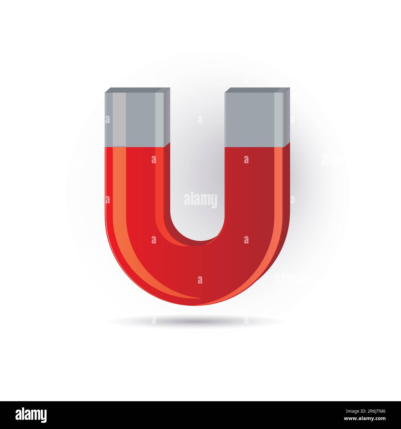 Red horseshoe Stock Vector Images - Alamy