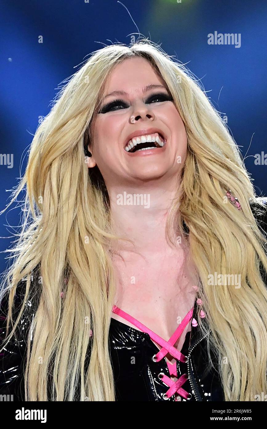 Nashville, Tennessee, USA. 09th June, 2023. Avril Lavigne. 2023 CMA ...