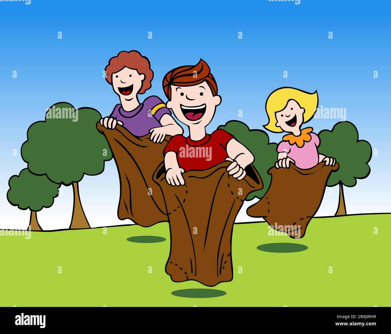 Root children Stock Vector Images - Alamy