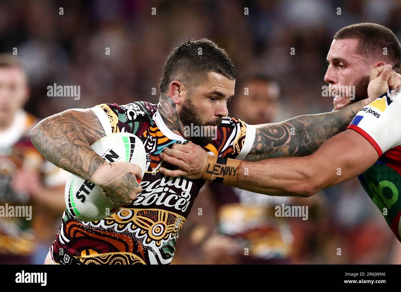 Brisbane, Australia. 10th June, 2023. Adam Reynolds of the Broncos in ...