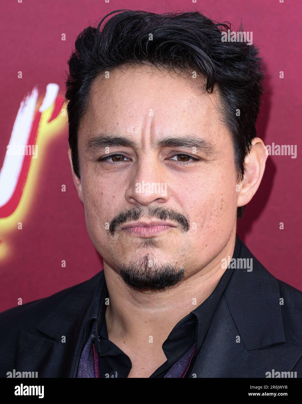 HOLLYWOOD, LOS ANGELES, CALIFORNIA, USA - JUNE 09: American actor Jesse Garcia arrives at the ...