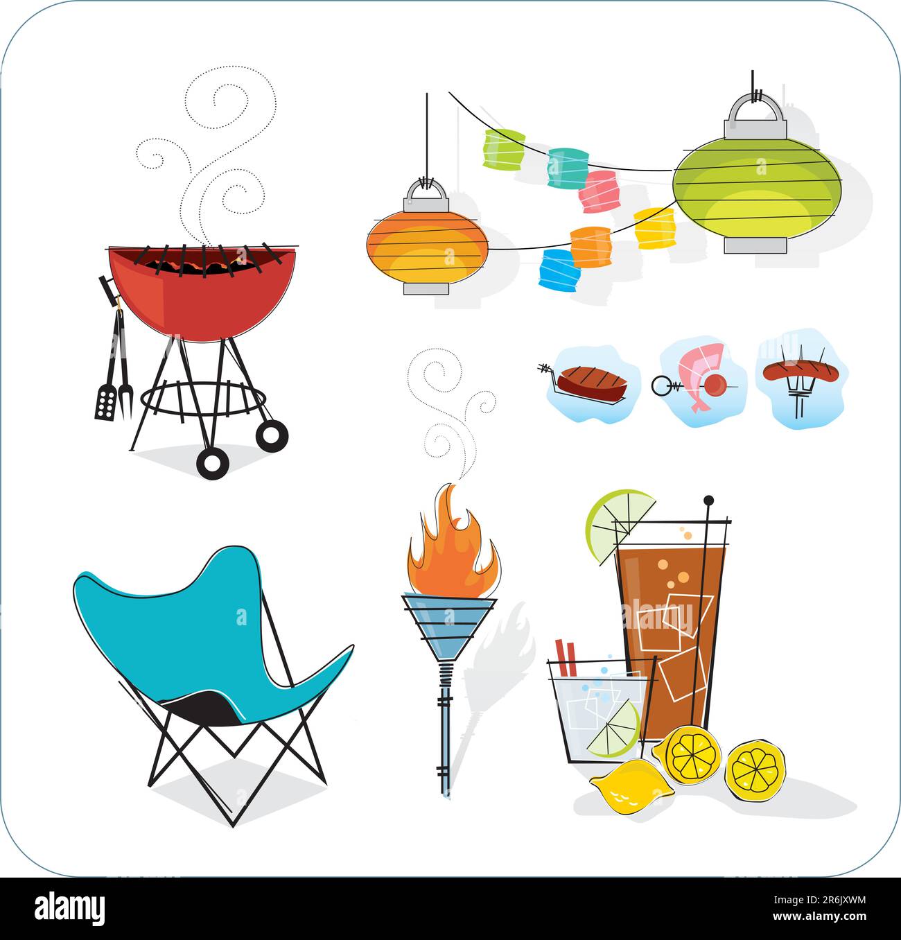 Pool Party Bbq Clip Art