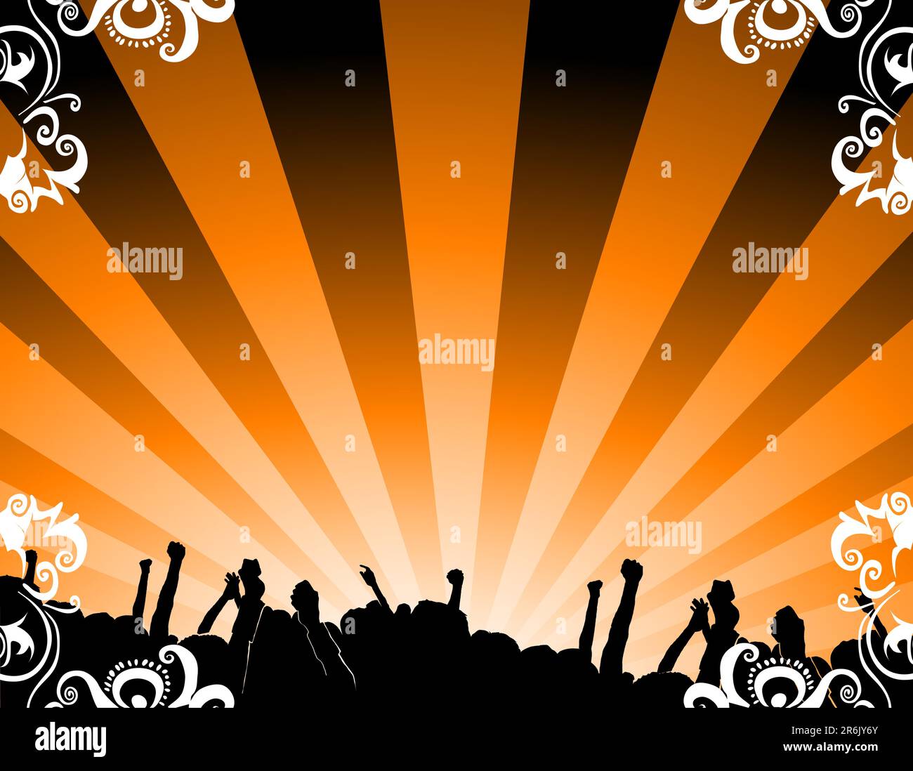 Stage design view Stock Vector Images - Alamy